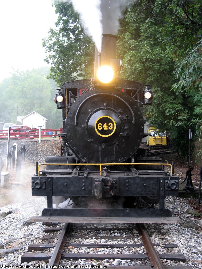PRR 643, The only steaming PRR engine in the world!